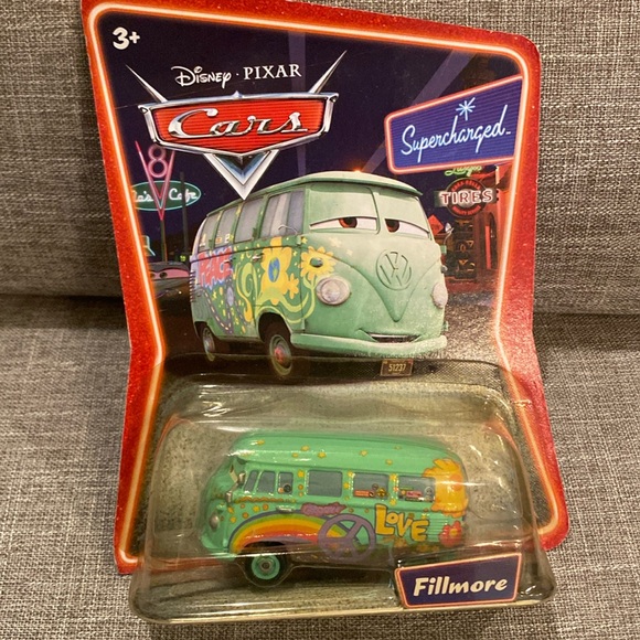 Pixar | Toys | Disney Pixar Cars Supercharged Fillmore Pit Crew Member ...